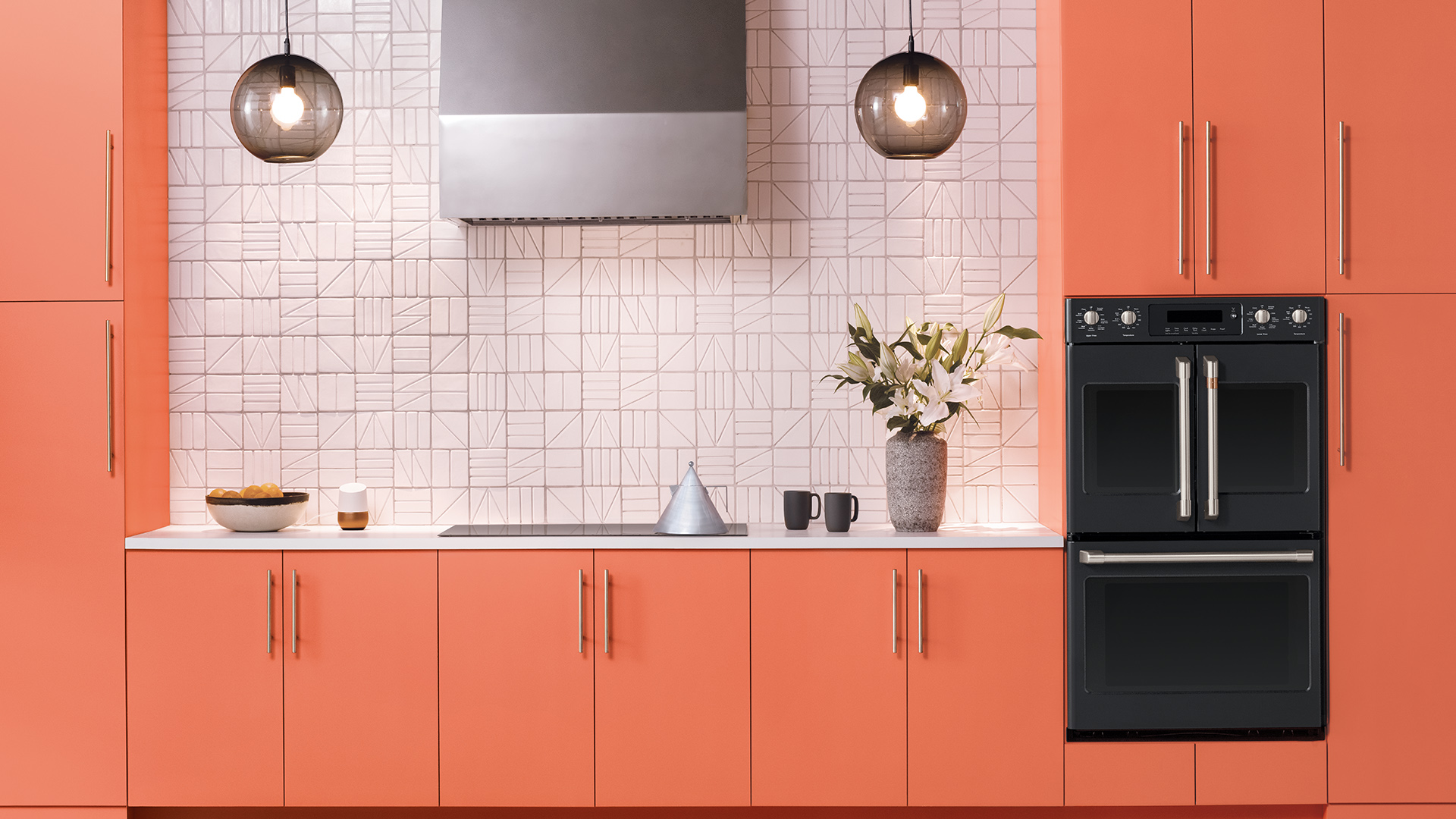 Virtual Café Kitchen Backgrounds for Video Chat | Café Appliances