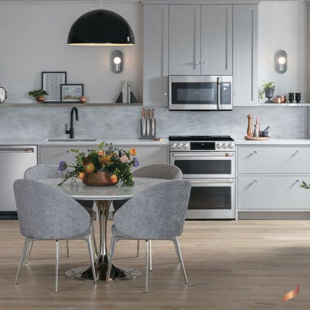 Virtual Café Kitchen Backgrounds for Video Chat | Café Appliances